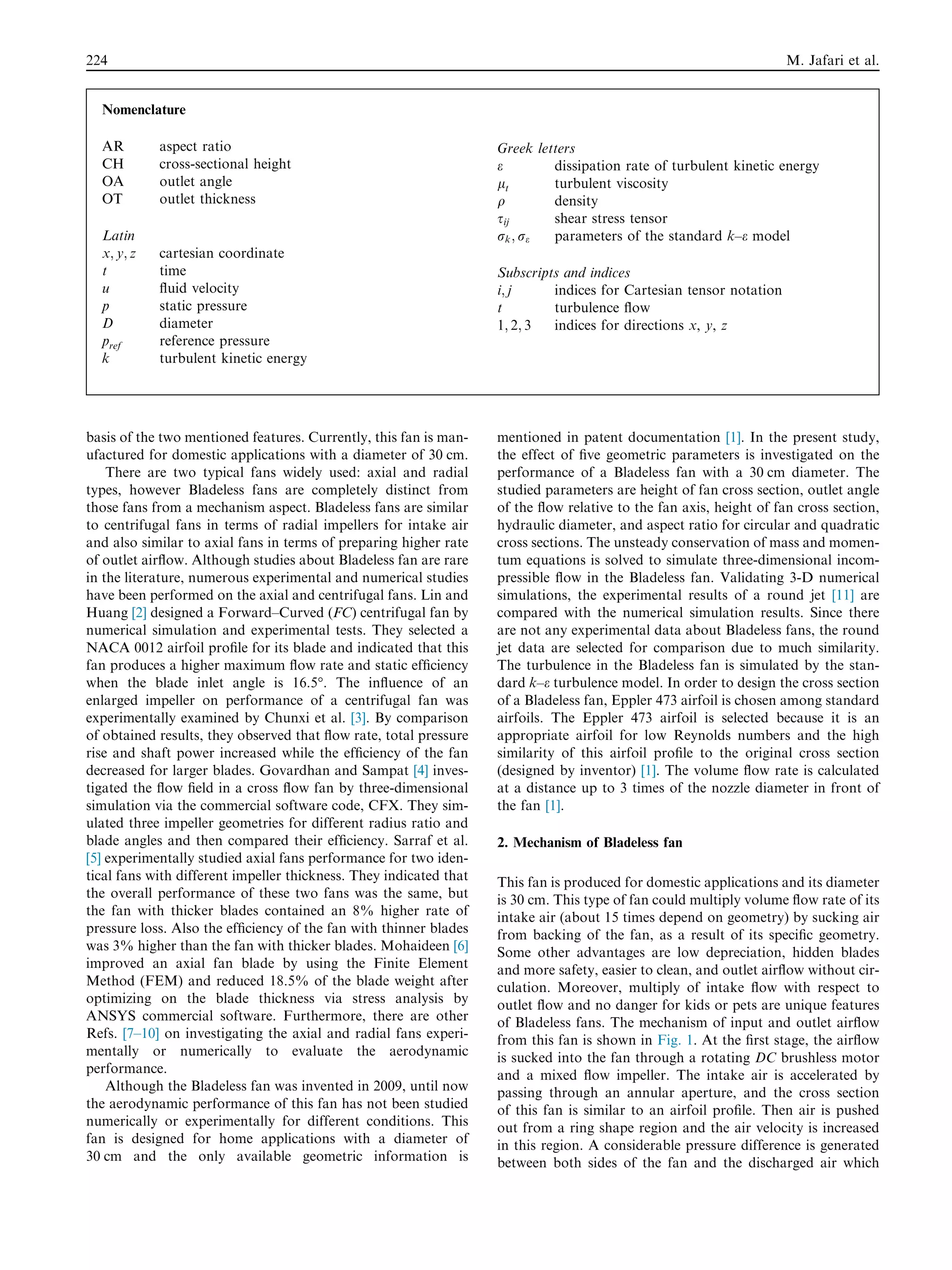 Bladeless fan general | PDF