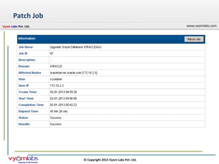 BMC BladeLogic Database Automation: Get more from your database infrastructure | PPT