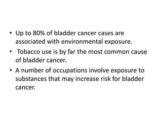 Blader cancer | PPTX