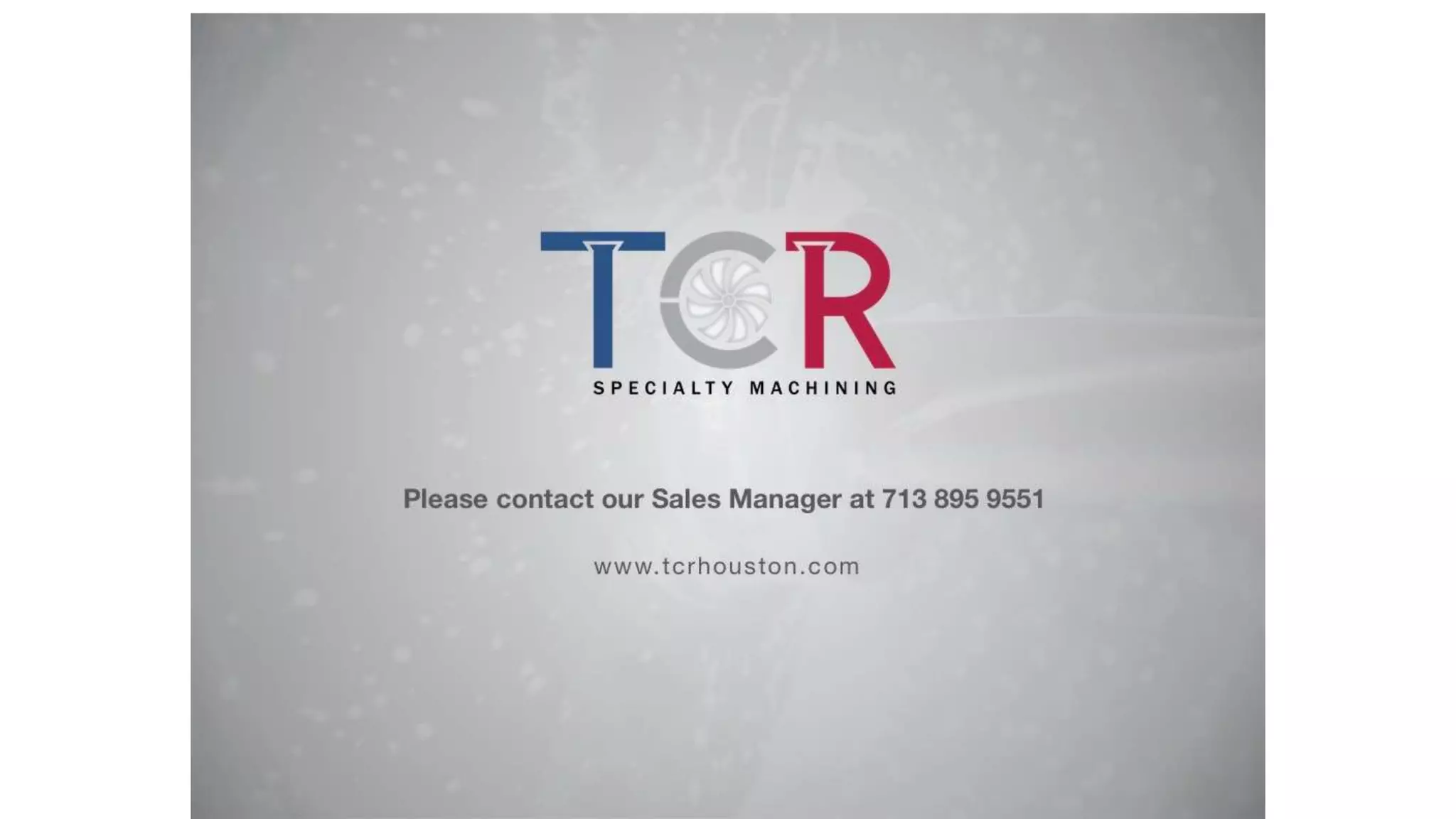 Blade Ring Repair | TCR Speciality Machining | PPT