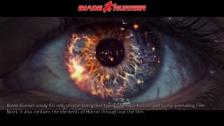 Blade Runner Multiple Genre Mix | PPT