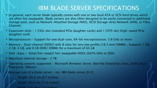 IBM Blade server | PPTX