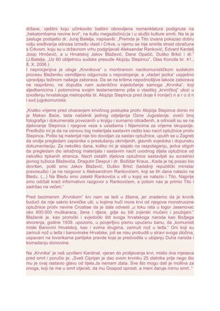 Blaženik i njegov krvnik: Mile Pešorda o Stepincu | PDF