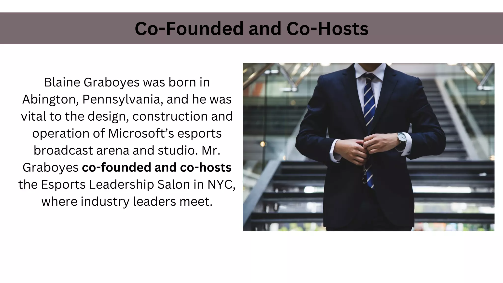 Blaine Graboyes | Production Industry Innovator | PPT