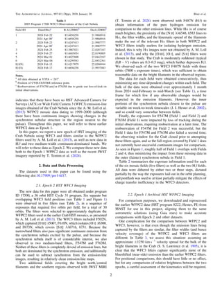 The Crab Nebula Revisited Using HST/WFC3 | PDF