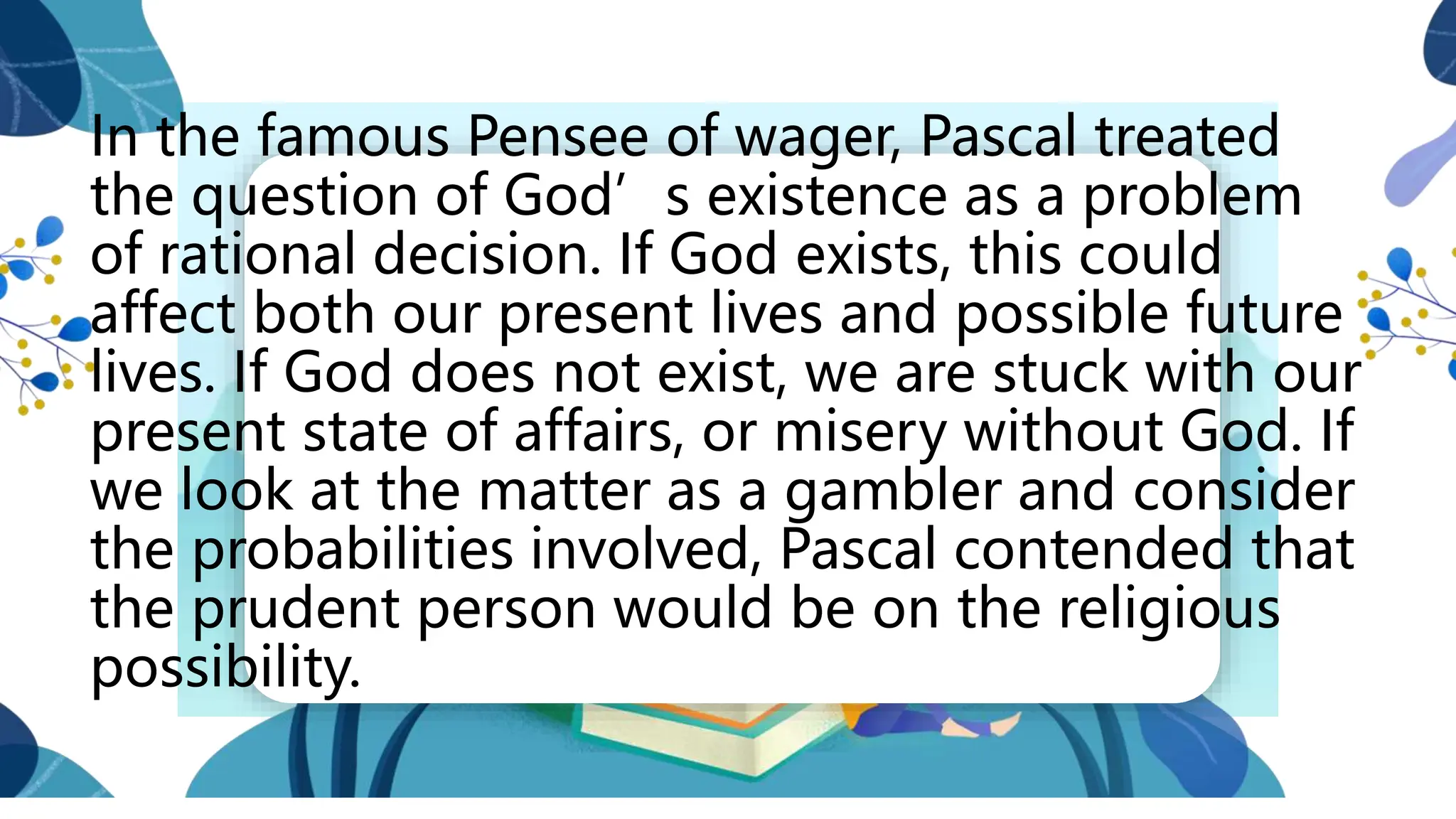 BLAISE PASCAL. powerpoint presentation.. | PPTX