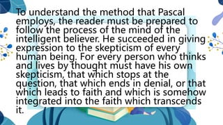BLAISE PASCAL. powerpoint presentation.. | PPTX