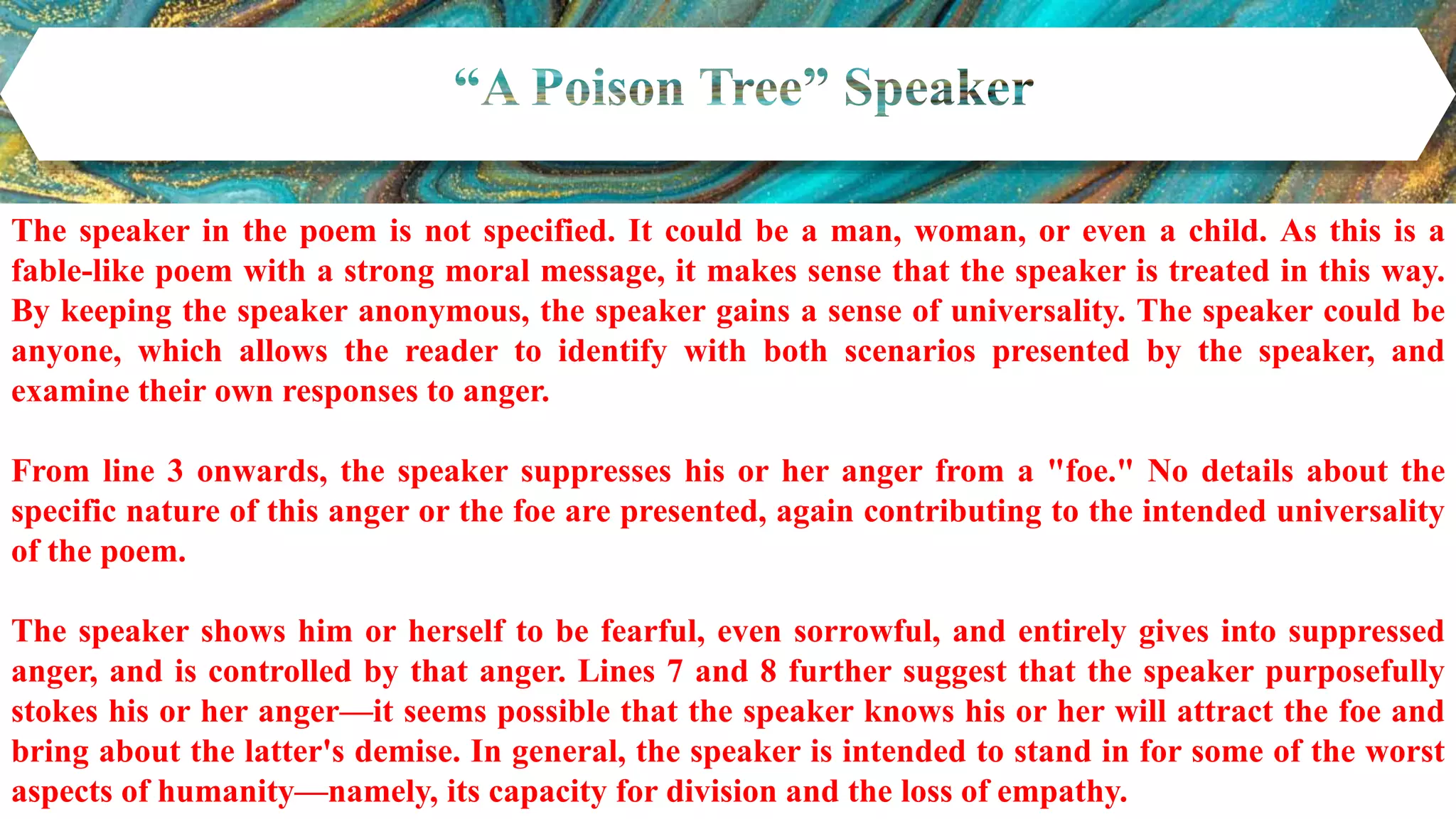 Blake-A poison Tree poem.pptx