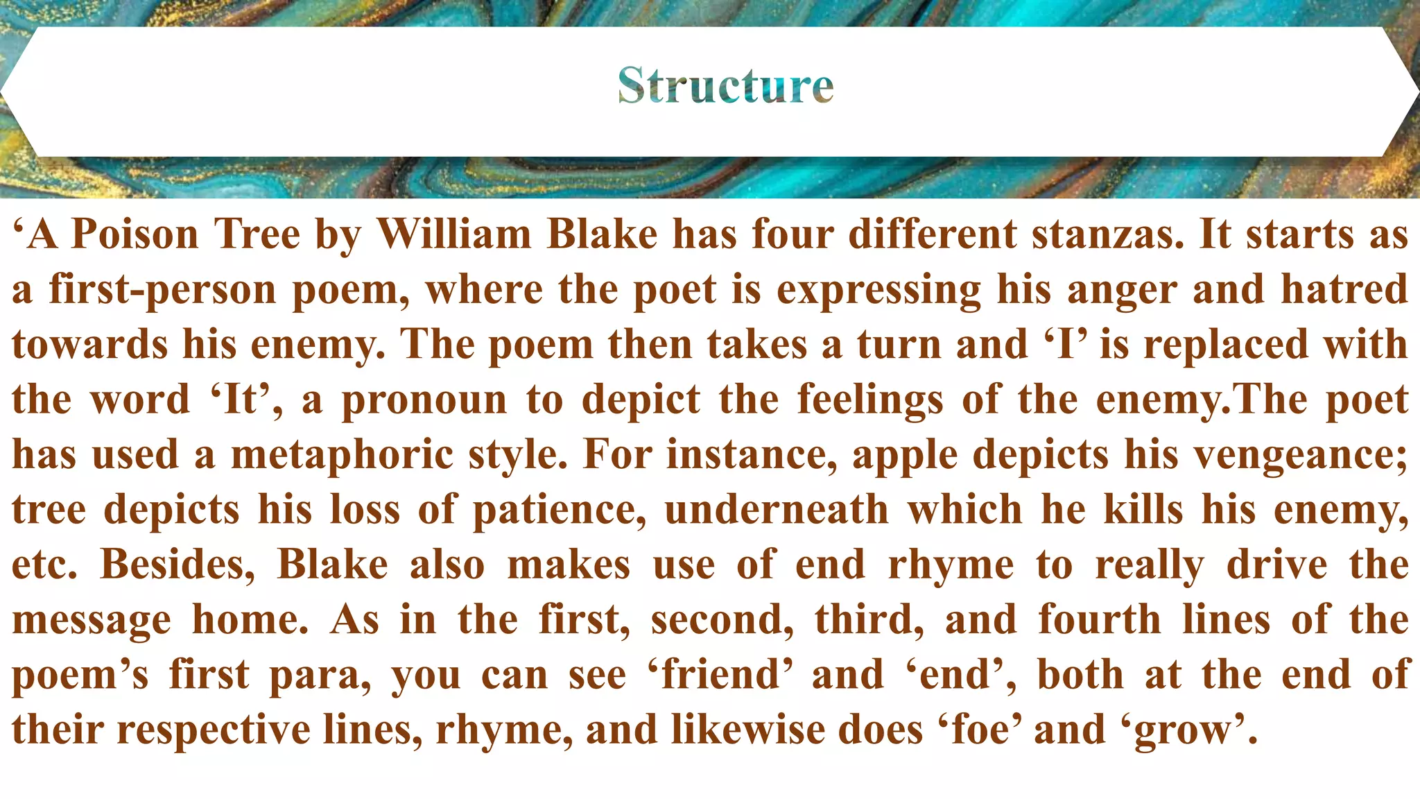 Blake-A poison Tree poem.pptx