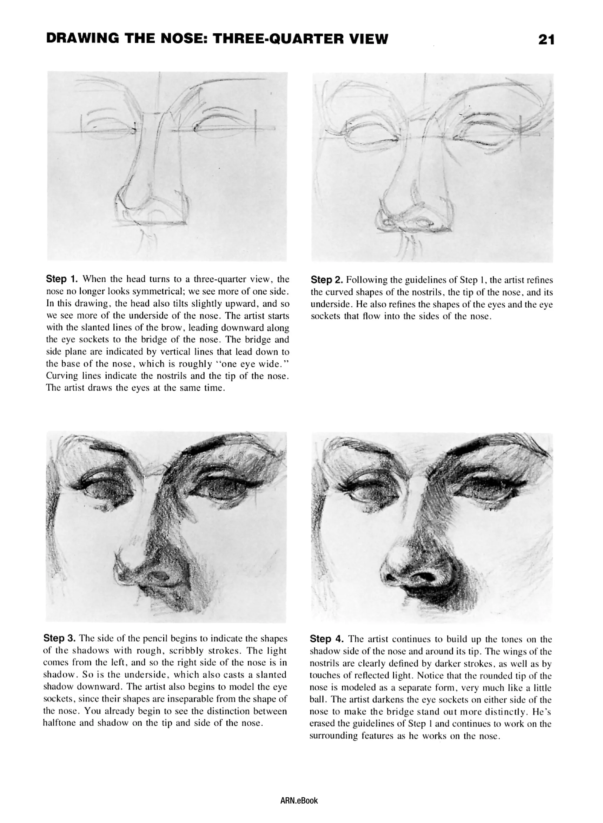 Blake lawn portrait drawing a step-by-step art instruction book | PDF