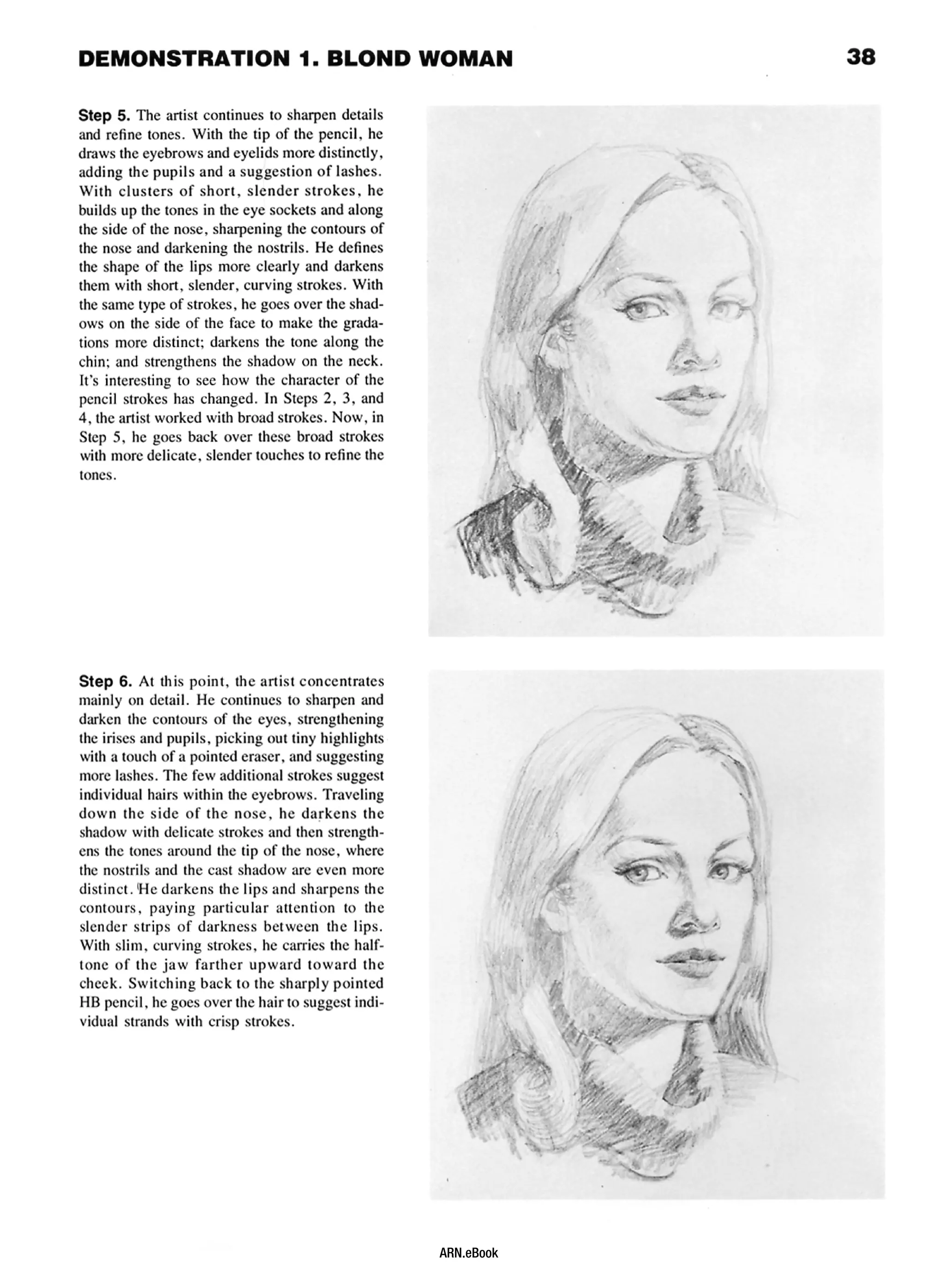 Blake lawn portrait drawing a step-by-step art instruction book | PDF