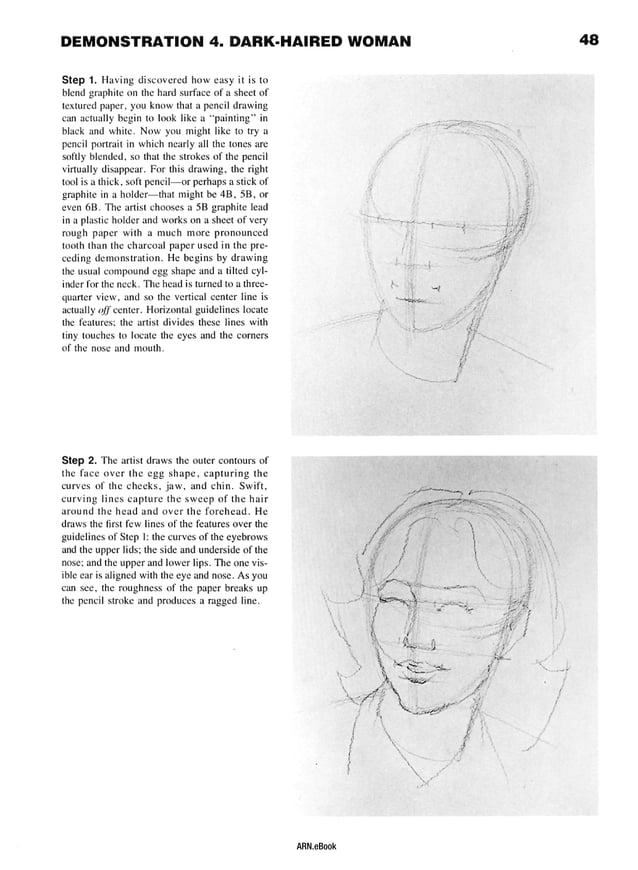 Blake lawn portrait drawing a step-by-step art instruction book | PDF