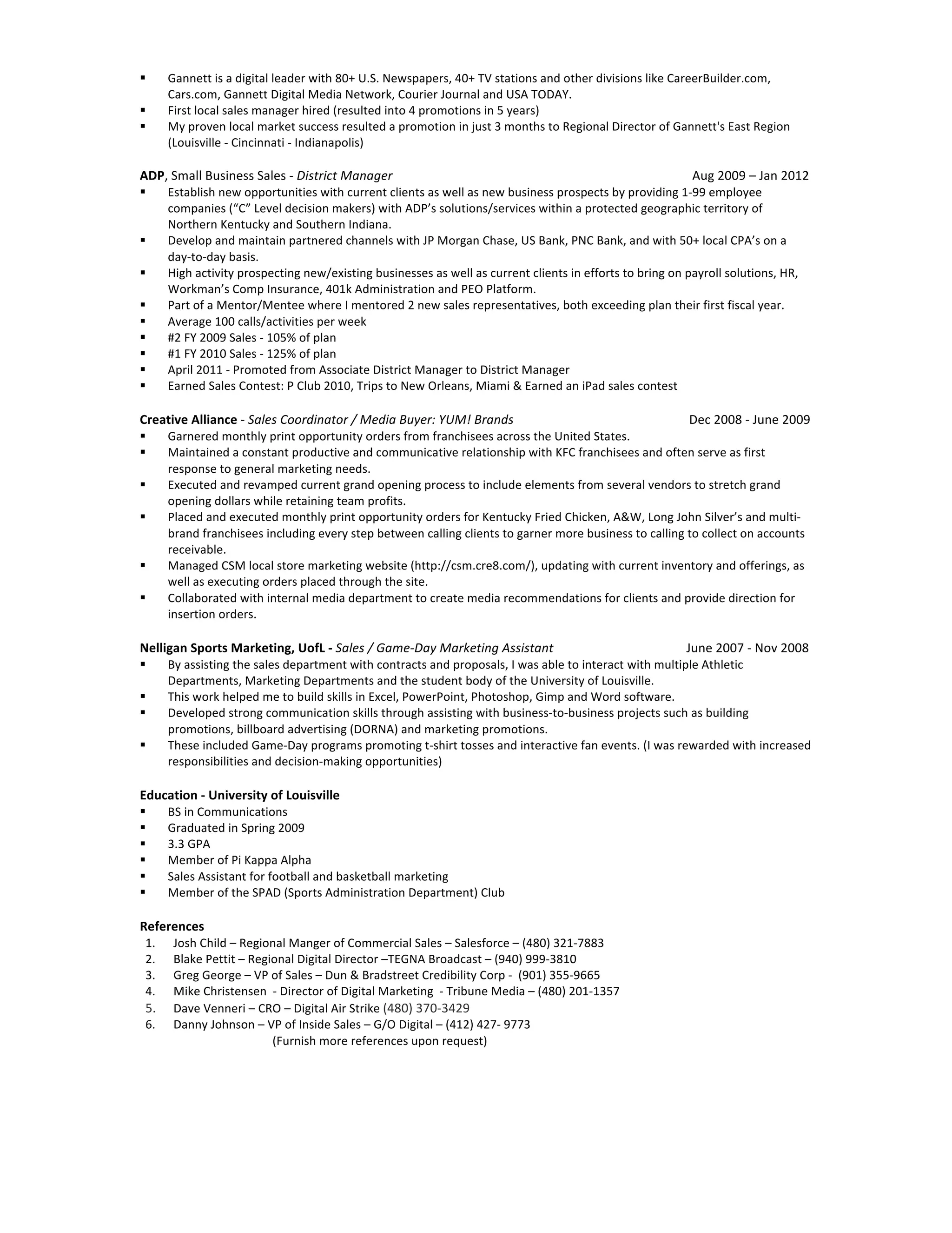 Blake Bowling Resume | PDF