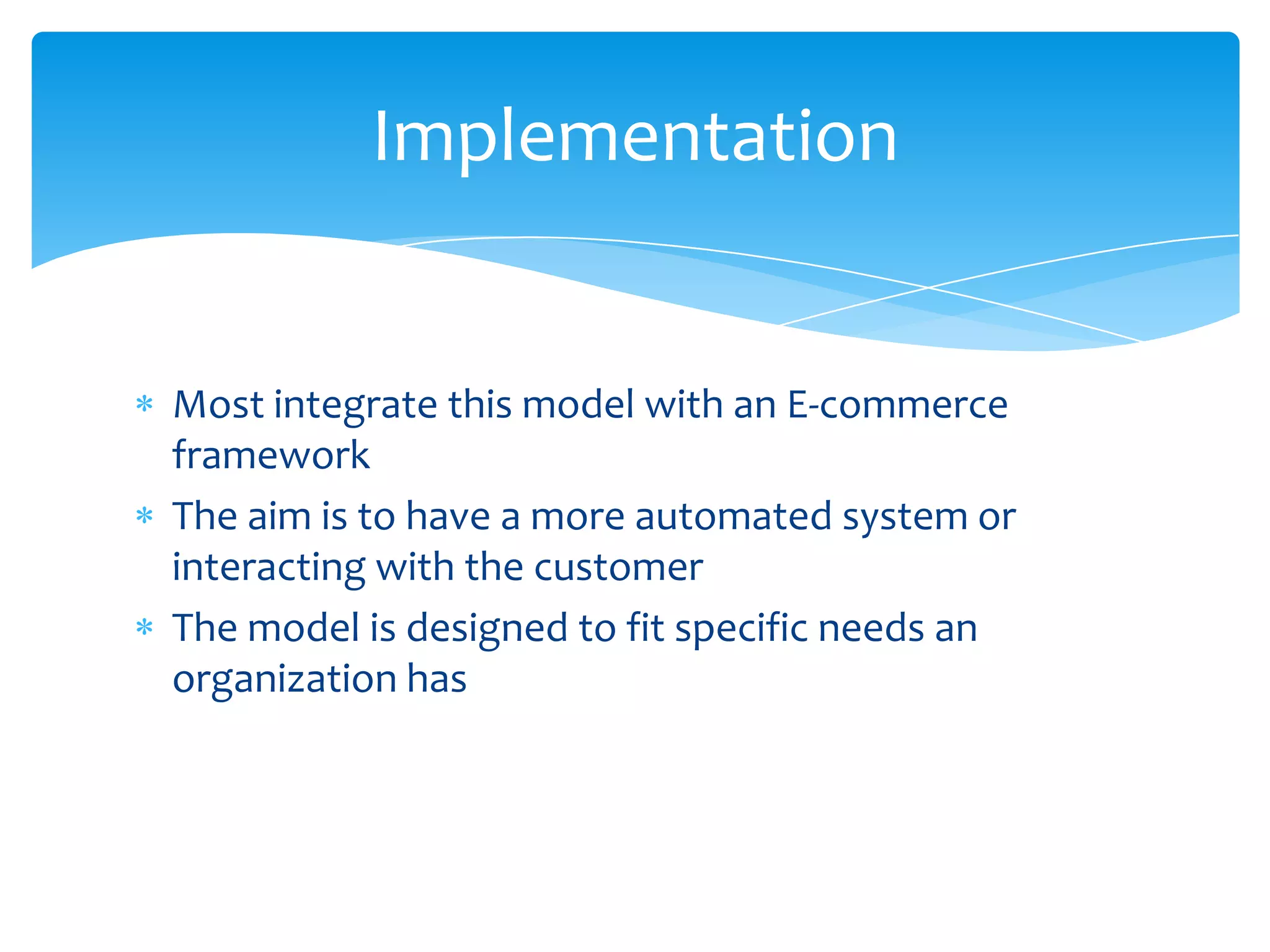 Blake ives’ customer service life cycle model | PPTX | Business ...