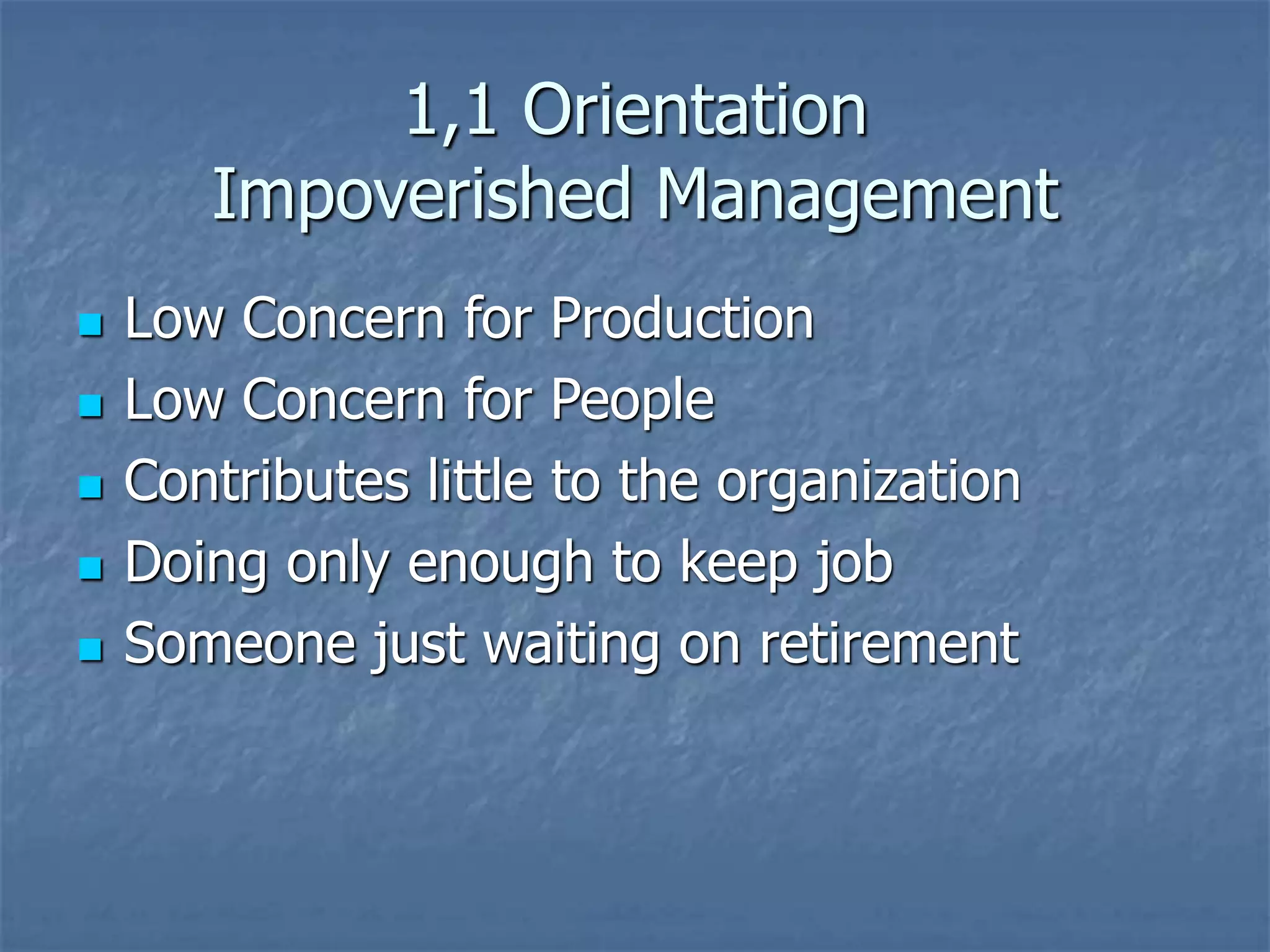 Blake & mouton the managerial grid presentation | PPT