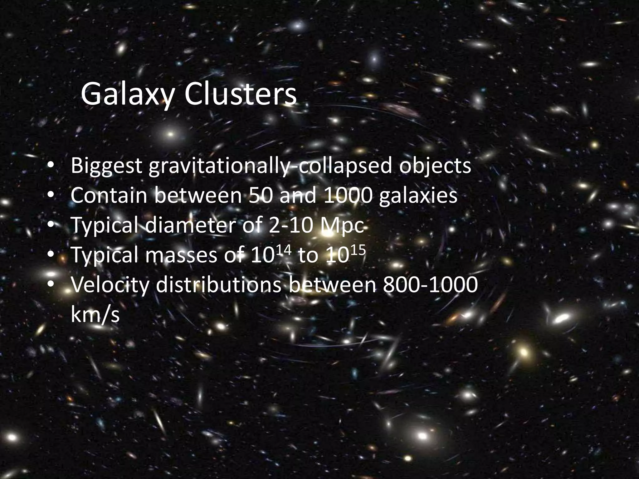 Measuring Galaxy Cluster Masses Using Gravitational Lensing | PPTX
