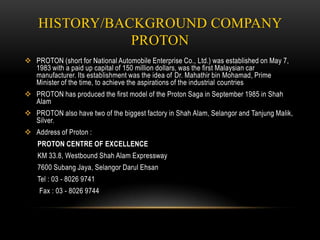 PROTON COMPANY | PPTX