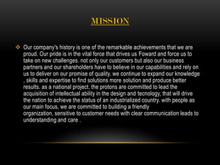PROTON COMPANY | PPTX