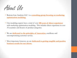 BLA Capabilities | PPT