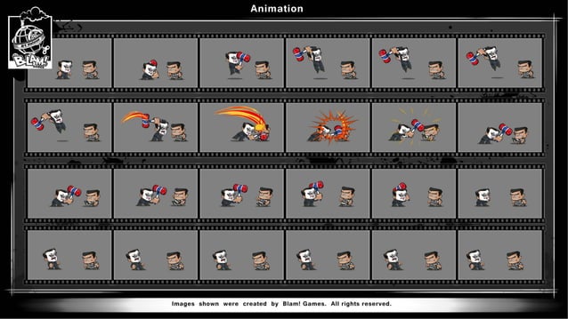 Blam! Games Art presentation | PPT