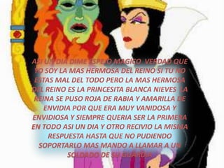 Blanca nieves y los 7 enanitos | PPTX