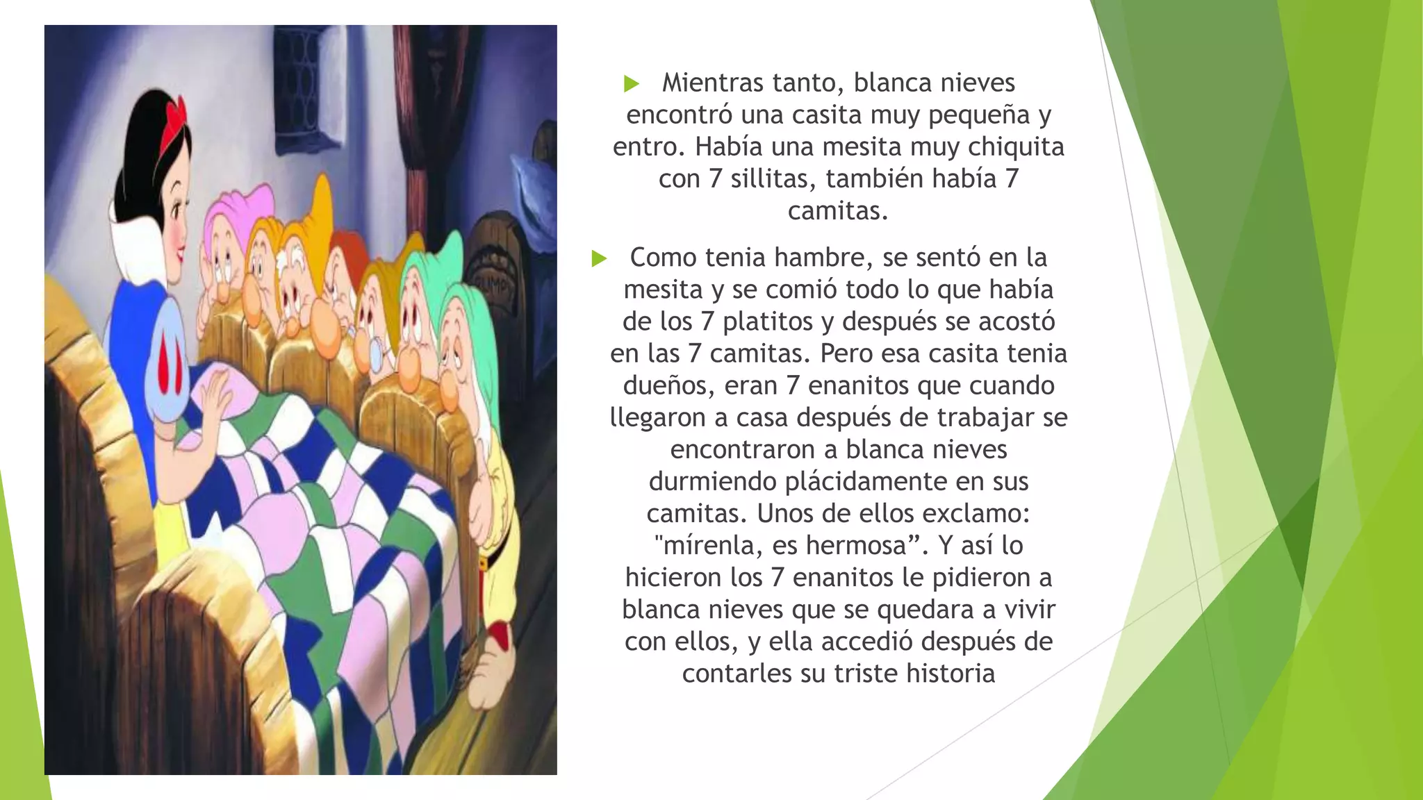 Blanca nieves y los 7 enanos | PPT