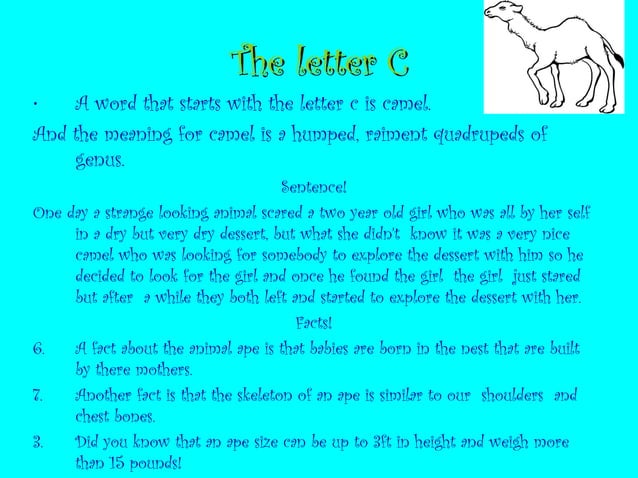 animal abc book | PPT