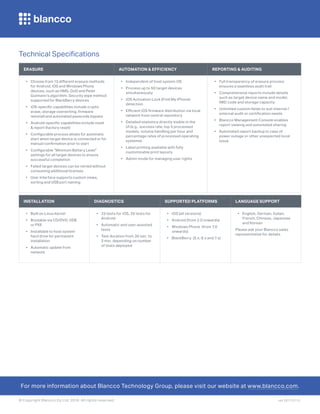 Blancco Mobile Device Eraser | PDF | Operating Systems | Computer Software and Applications