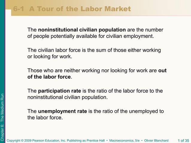 Blanchard_Labor market.ppt | Job Market | Economy