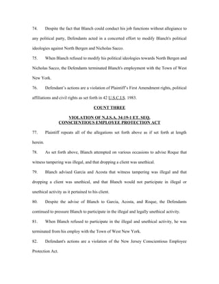 Mario Blanch Complaint | PDF