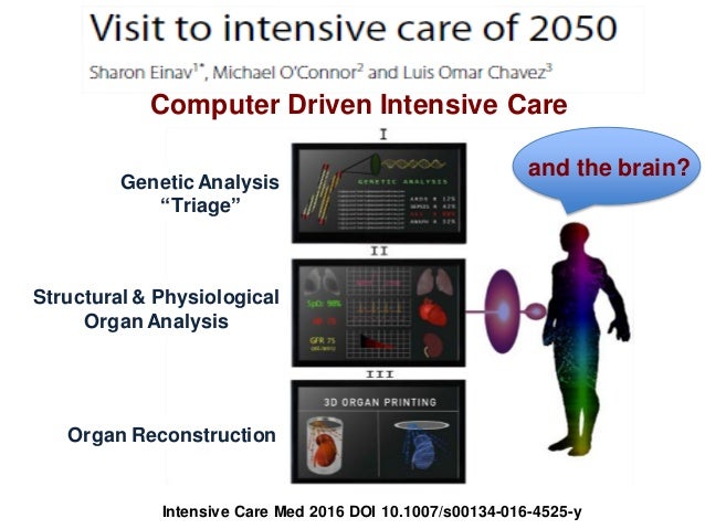 ICU of the future and Information Technology