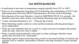 Blanching | PPTX