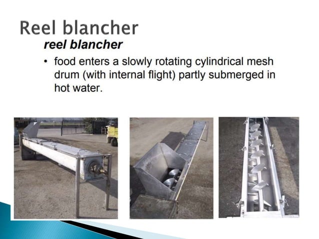 Blanching of fruit and vegetable- Process, objective, methods, benefits | PPTX