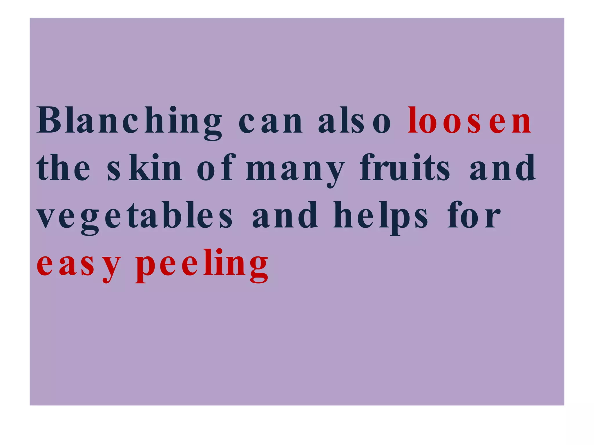 Blanching | PPT