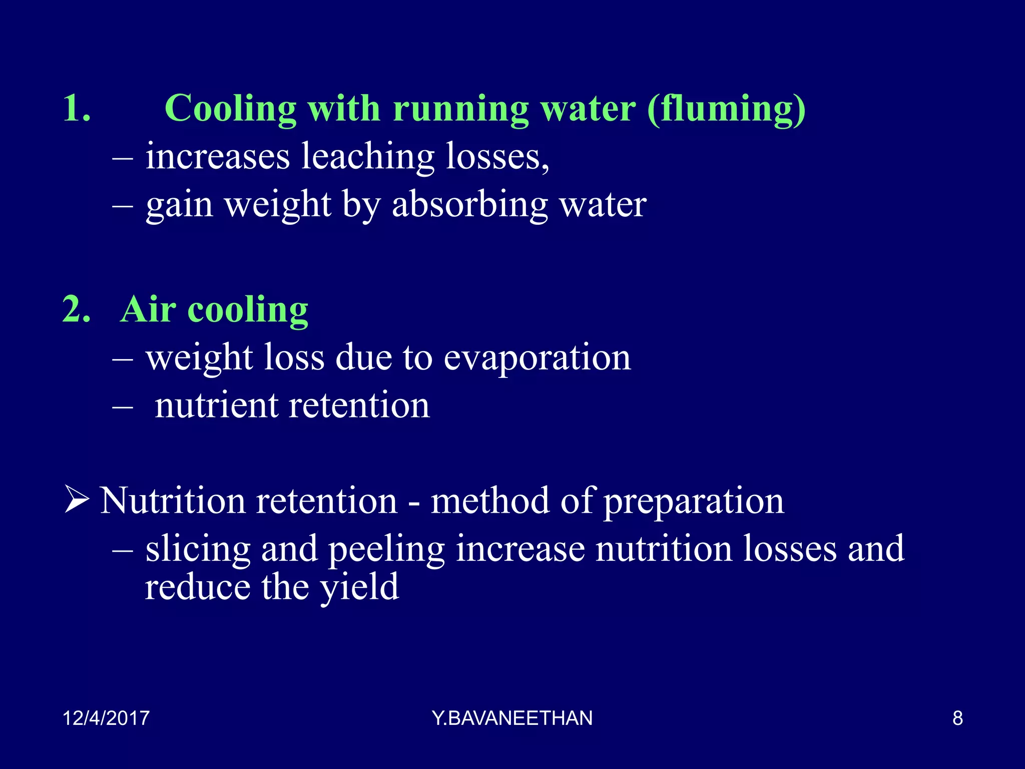 Blanching | PPTX