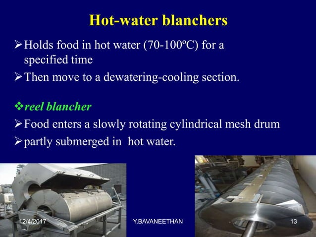 Blanching | PPTX