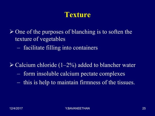 Blanching | PPTX