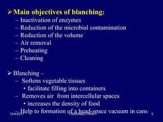 Blanching | PPTX