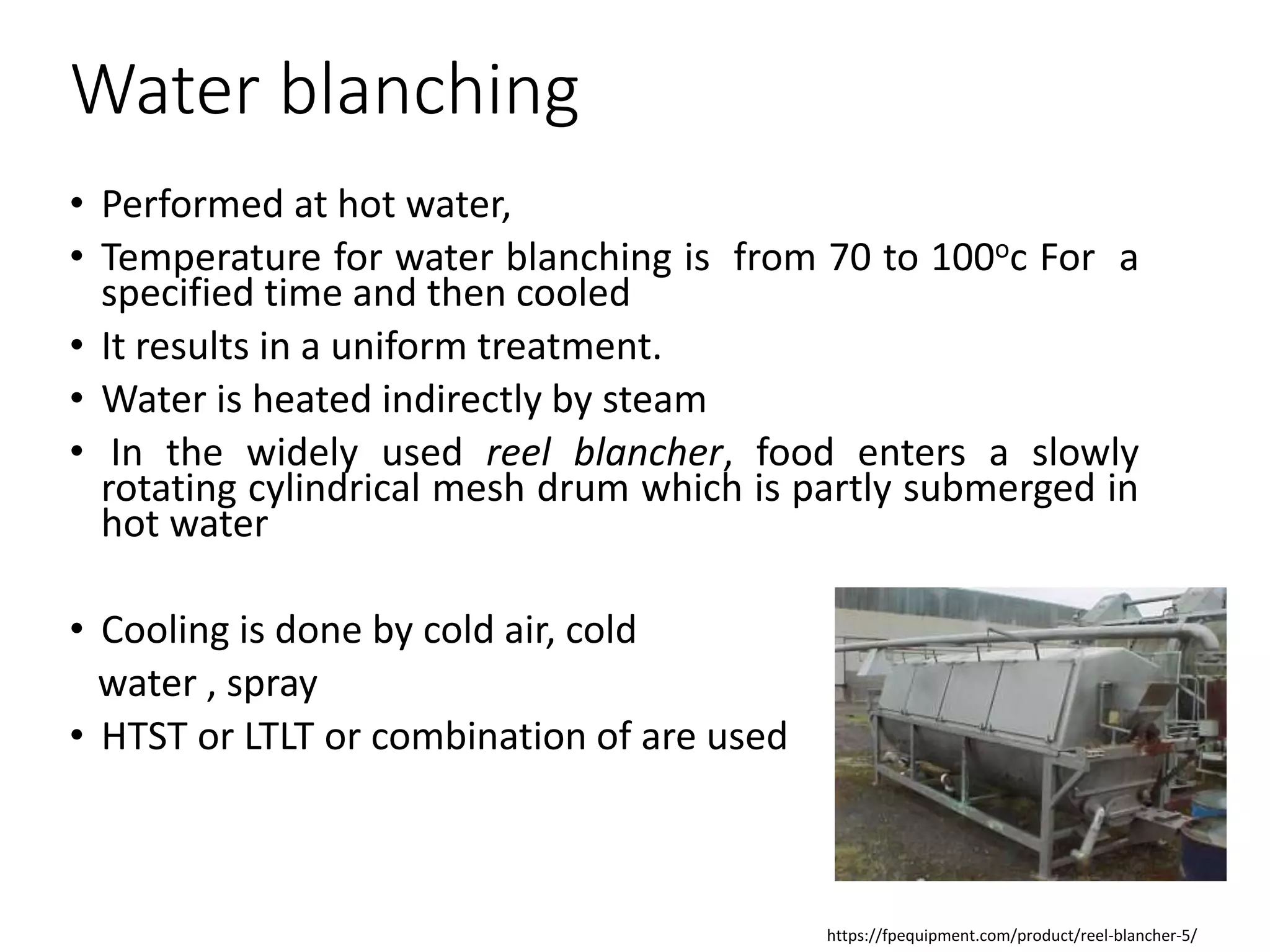 Blanching | PPTX