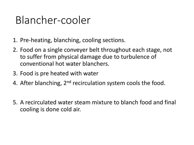 Blanching | PPTX