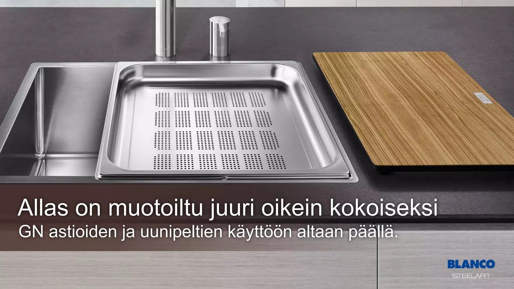 Blanco Claron SteamerPlus keittiöallas | PPT
