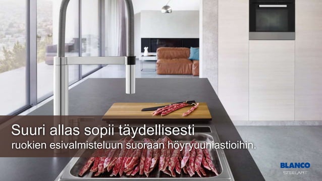 Blanco Claron SteamerPlus keittiöallas | PPT