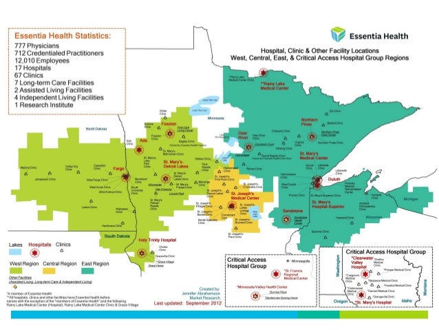 Telehealth In the State and Region and at Essentia Health