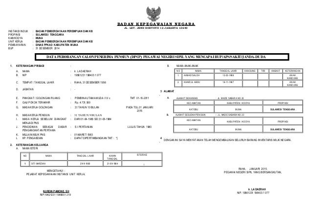 Blangko dpcp xxxxxxxxxxxxxx