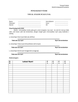 Blangko VAS | DOCX