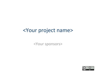 blank inception deck powerpoint template | PPTX