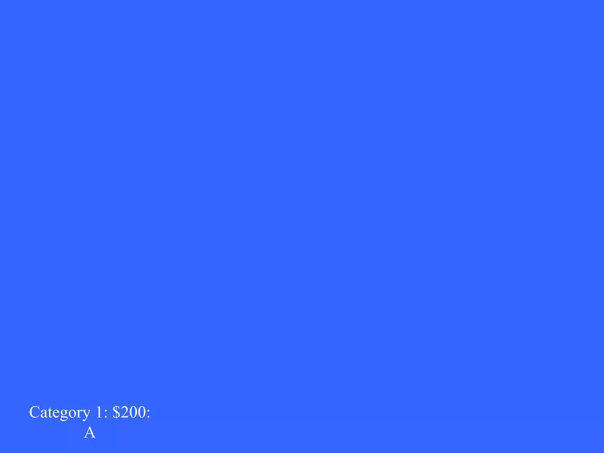 Blank Jeopardy Template | PPT