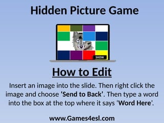 Blank-Template-Hidden-Picture-Game.pptx Little Game | PPTX