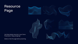 Blank Company Profile Business Presentation in Navy Blue Abstract Tech Style.pptx