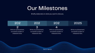 Blank Company Profile Business Presentation in Navy Blue Abstract Tech Style.pptx